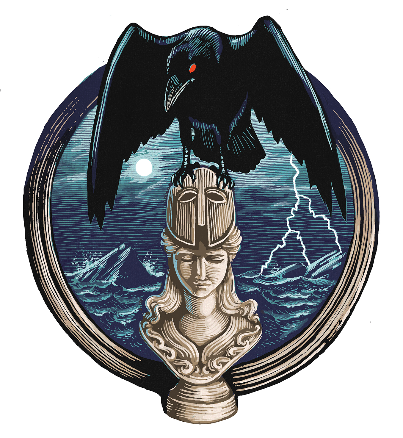 A great review of 'The Raven' in The Bookseller - The Artworks