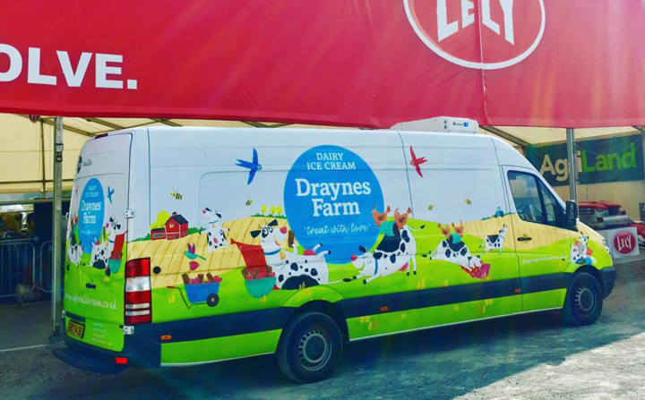 Rachael Saunders' delightful and delicious work for Draynes Farm Ice ...