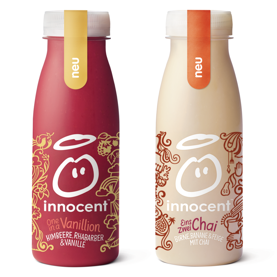 Kate Forrester creates new packaging for Innocent Smoothies new spice ...