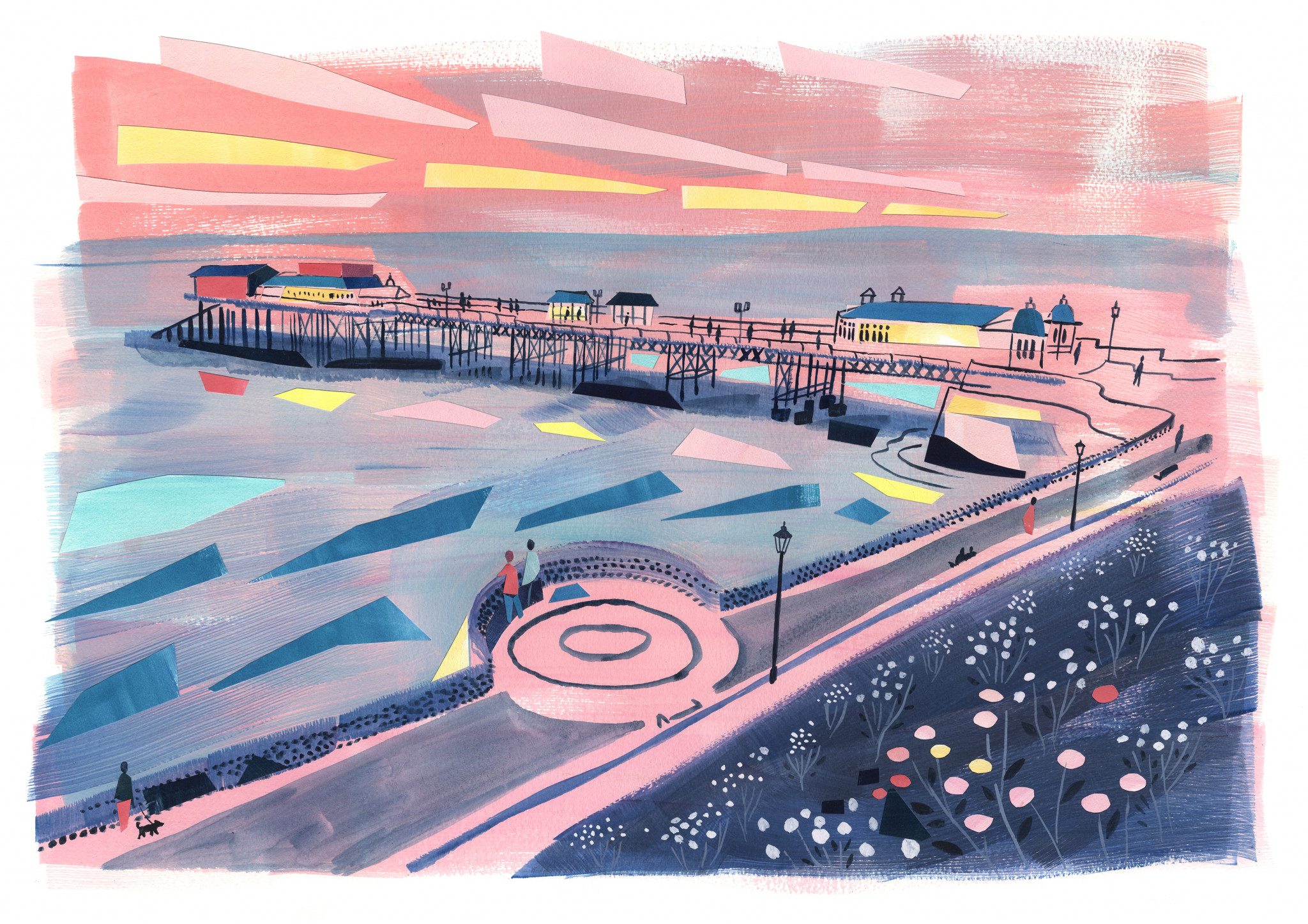 Check out Sarah McMenemy's latest paintings for Cromer Gallery, Norfolk ...