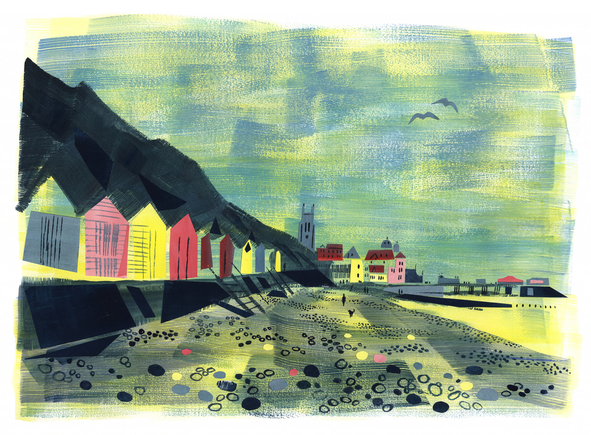 Check out Sarah McMenemy's latest paintings for Cromer Gallery, Norfolk ...