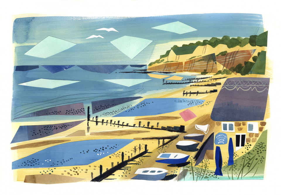 Check out Sarah McMenemy's latest paintings for Cromer Gallery, Norfolk ...